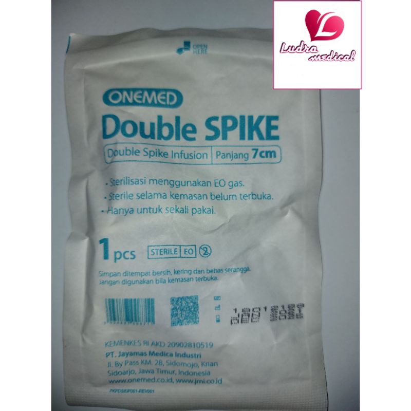 Jual Transofix Double Spike Infusion Onemed Alat Penusuk Botol Cairan ...