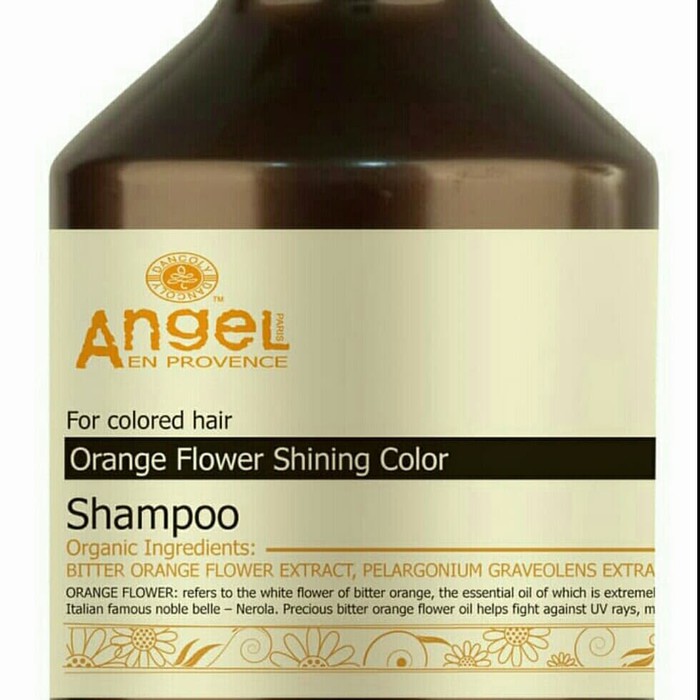 Jual DANCOLY ANGEL ORGANIC ORANGE FLOWER SHAMPOO 800 ml | Shopee Indonesia