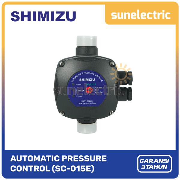 Jual Shimizu SC-015 E Automatic Pressure Control Otomatis Pompa Booster SC 015 E / SC015 E ...