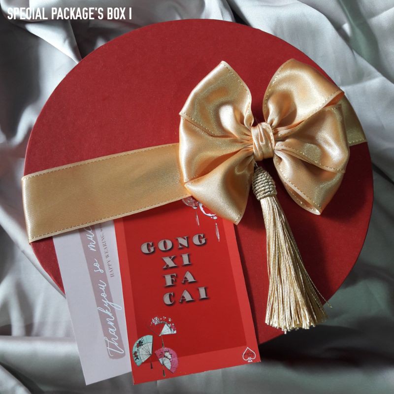 Jual KOTAK HAMPER | KOTAK BULAT MERAH | BOX HAMPER IMLEK | BOX ...