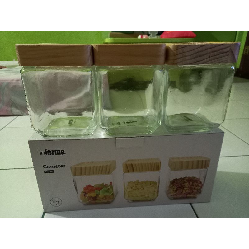 Jual Toples Informa Canister Set 1300ml | Shopee Indonesia