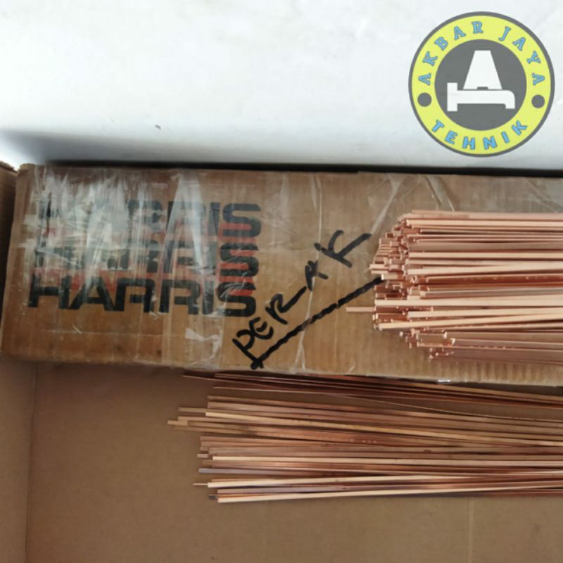 Jual KAWAT PERAK LAS TEMBAGA HARRIS USA - UNTUK PENGELASAN TEMBAGA ...