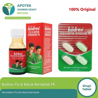 Jual Bodrex Flu dan Batuk Berdahak PE Sirup-Tablet | Shopee Indonesia