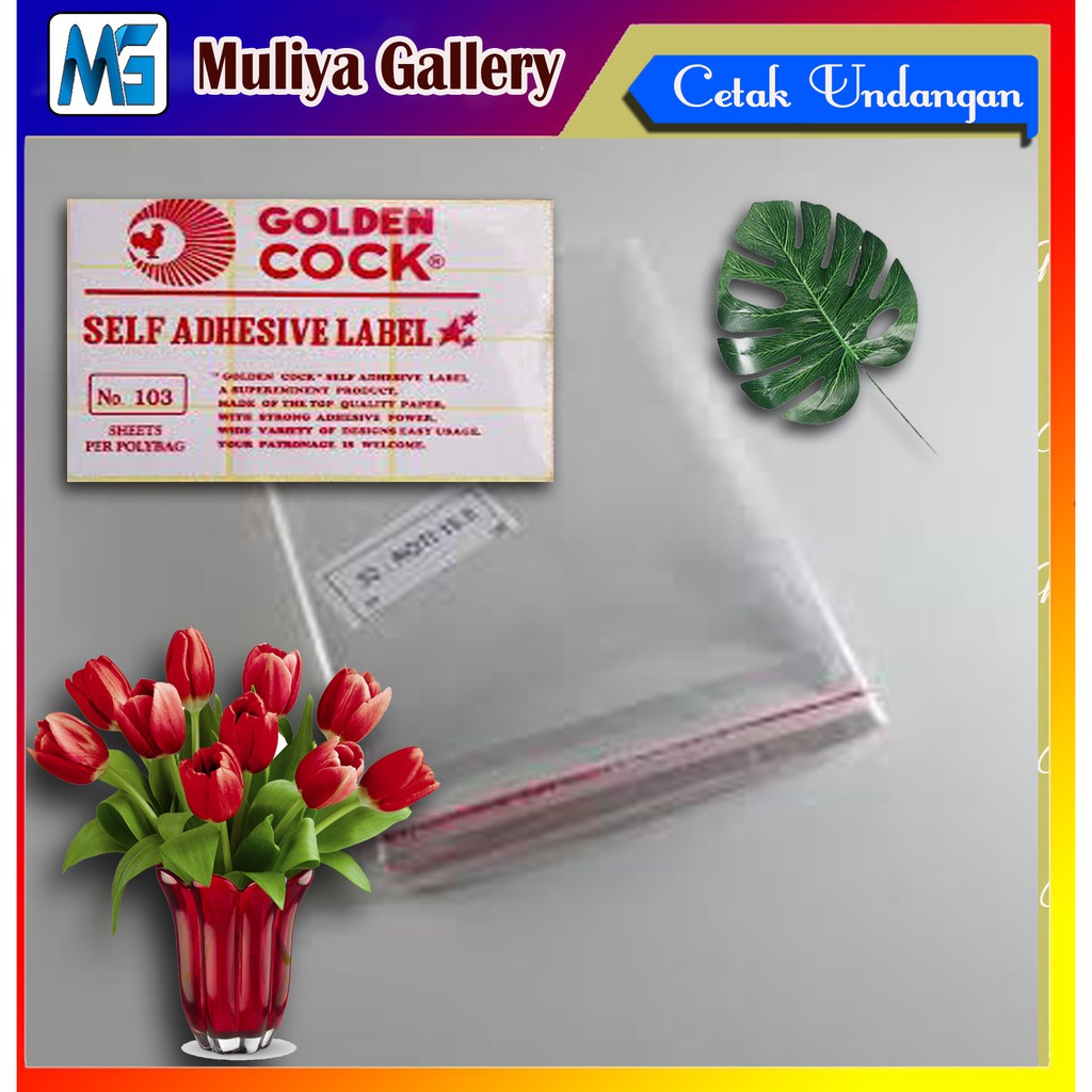 Jual plastik opp & label Indonesia|Shopee Indonesia