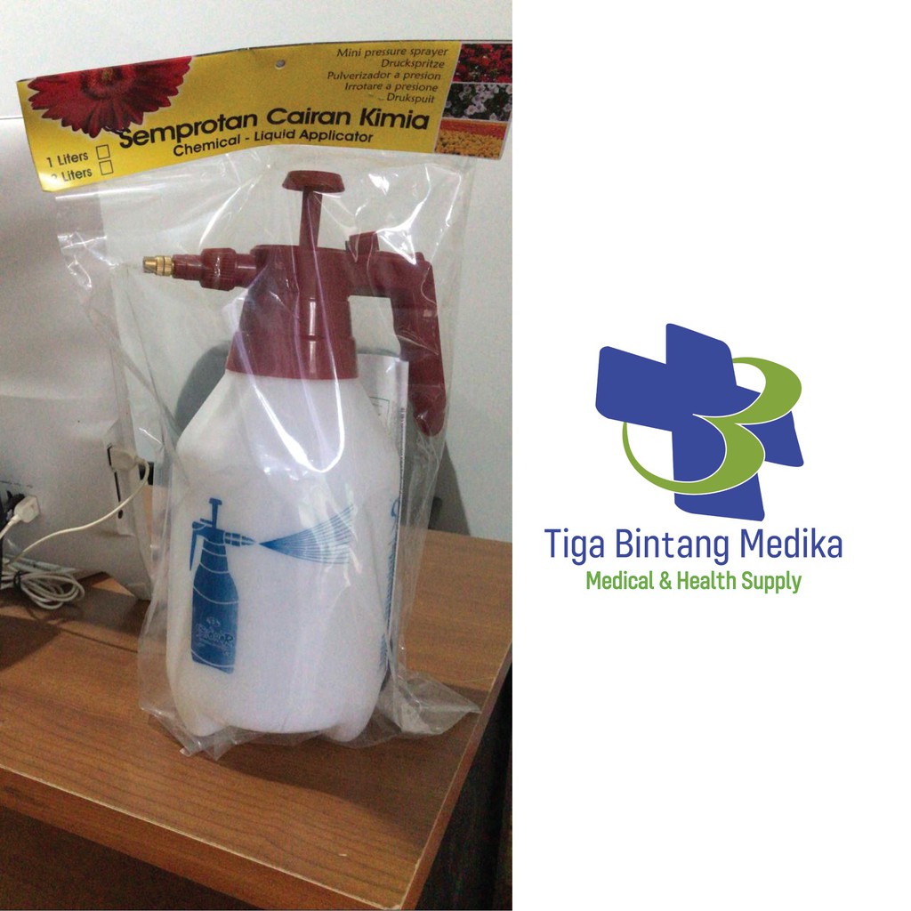 Jual Alat semprotan bahan kimia / disinfektan sprayer 2 liter | Shopee ...