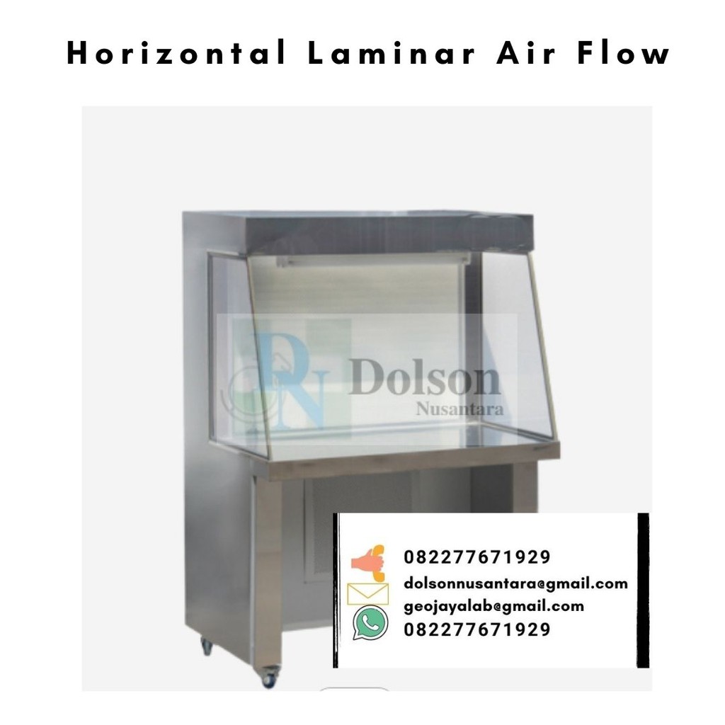 Jual Horizontal Laminar Air Flow Laboratorium PCR Workstation Stainless ...