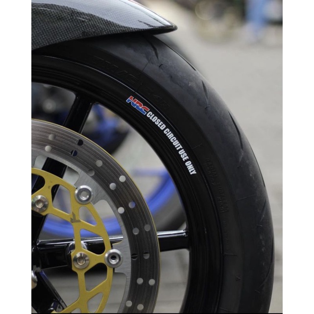 Jual STICKER STIKER VELG HRC CLOSED CIRCUIT USE ONLY | Shopee Indonesia