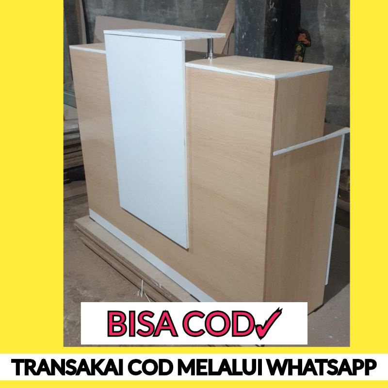 Jual MEJA KASIR / MEJA RESEPSIONIS TERMURAH / MEJA KLINIK / MEJA ...