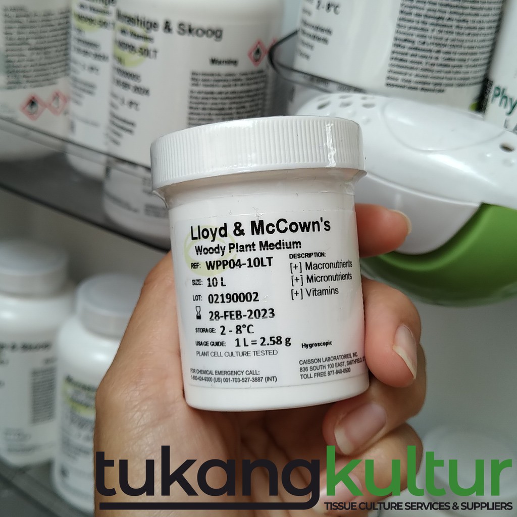 Jual 10L Woody Plant Medium | Media Kultur Kayu | Media WPM | Shopee Indonesia