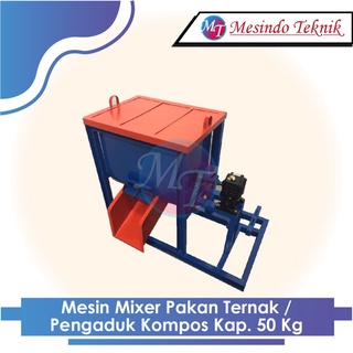 Jual Mesin Mixer Pakan Ternak/Pengaduk Kompos 50 Kg | Shopee Indonesia