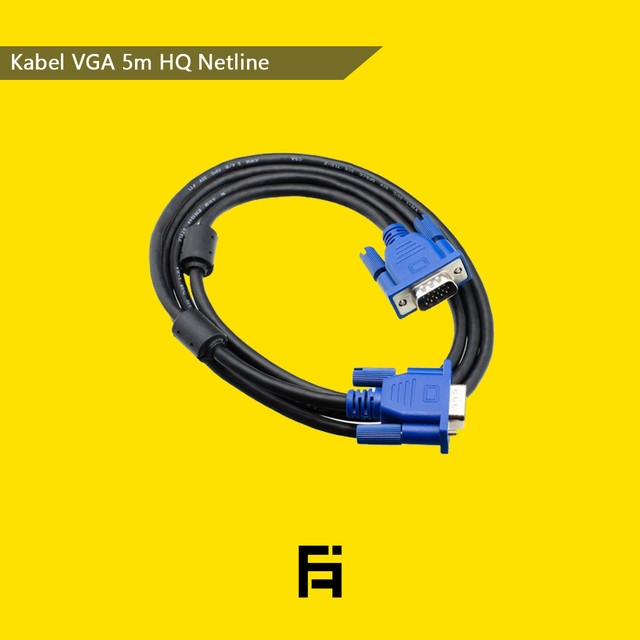 Jual Kabel VGA 5m HQ Netline | Shopee Indonesia
