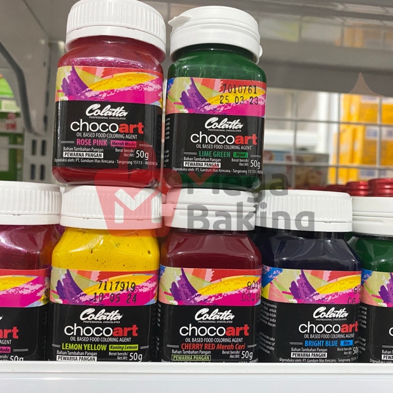 Jual PEWARNA MAKANAN COLATTA CHOCO ART 50GR | Shopee Indonesia