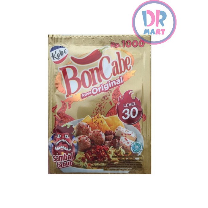 Jual Bon Cabe level 30 4,5 gram Indonesia|Shopee Indonesia