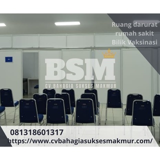 Jual Sewa Bilik Vaksinasi bandung partisi ruang vaksin partisi r8 ...
