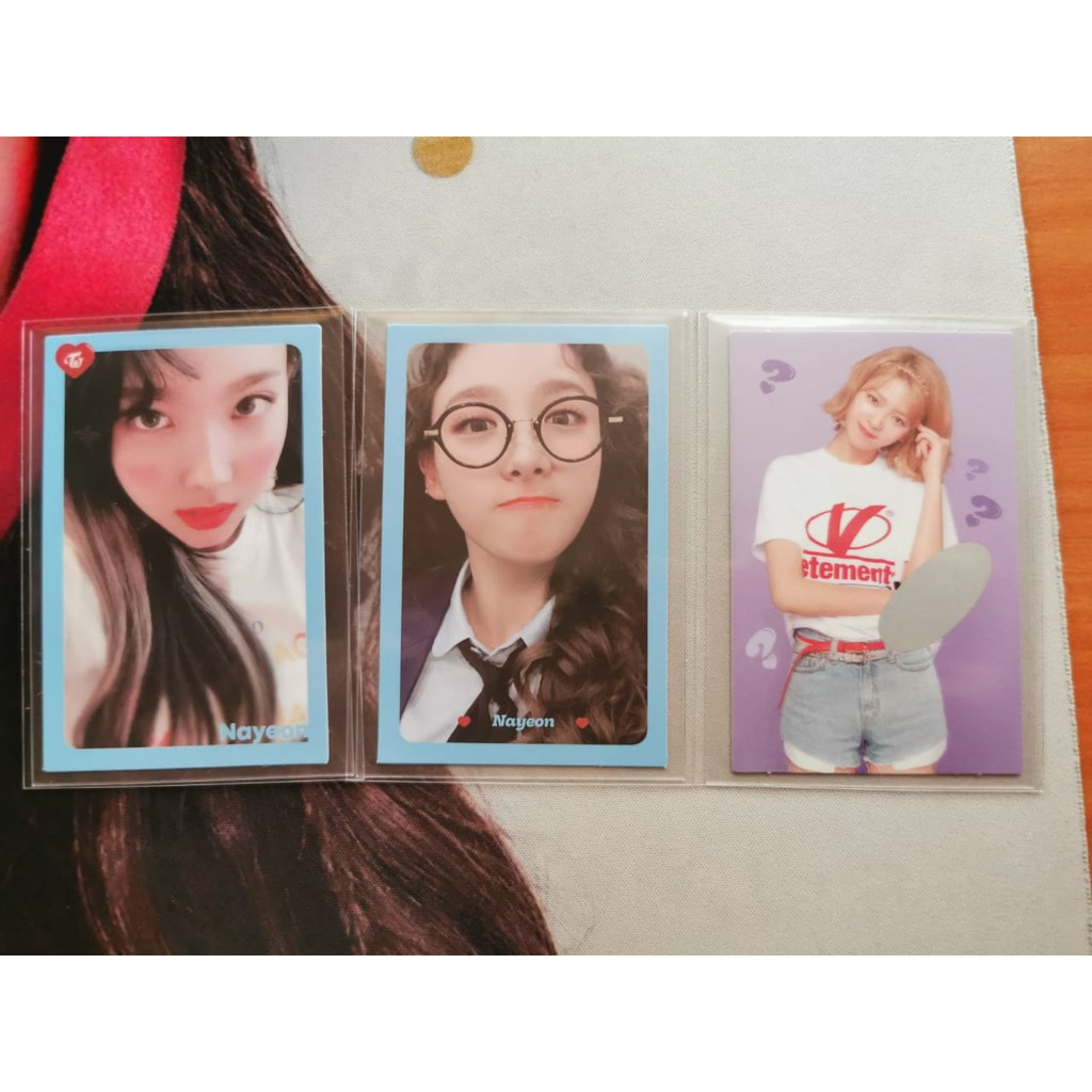 Jual OFFICIAL Twice Photocard PC What is love album kpop (nayeon, jeongyeon) | Shopee Indonesia