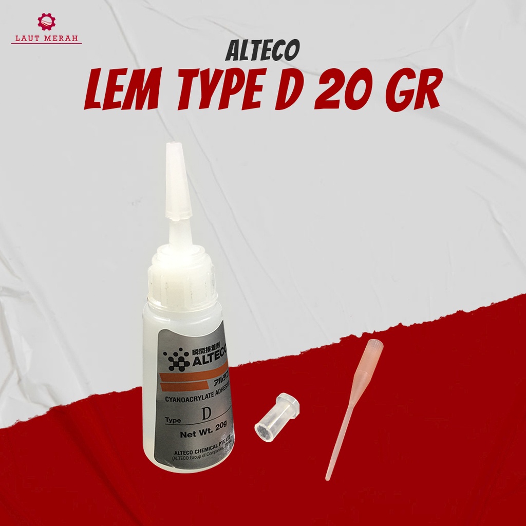 Jual LEM ALTECO D 20 GRAM - INSTANT GLUE - ORIGINAL JAPAN Indonesia ...