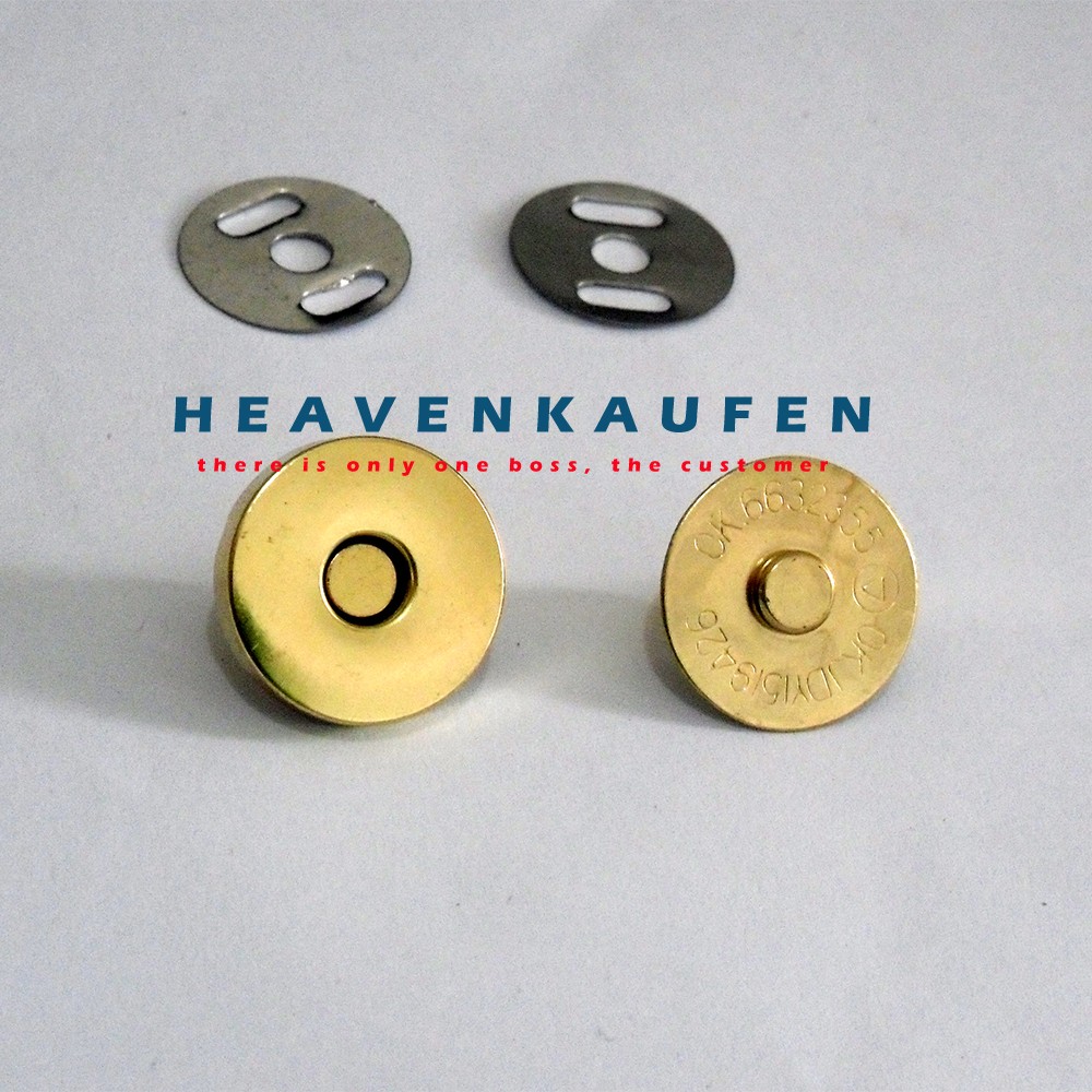 Jual Kancing Magnet Warna Emas/Gold Untuk Tas dll | Shopee Indonesia