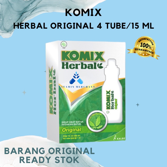 Jual Komix Herbal Original Tube Pack (4 Tube) | Shopee Indonesia