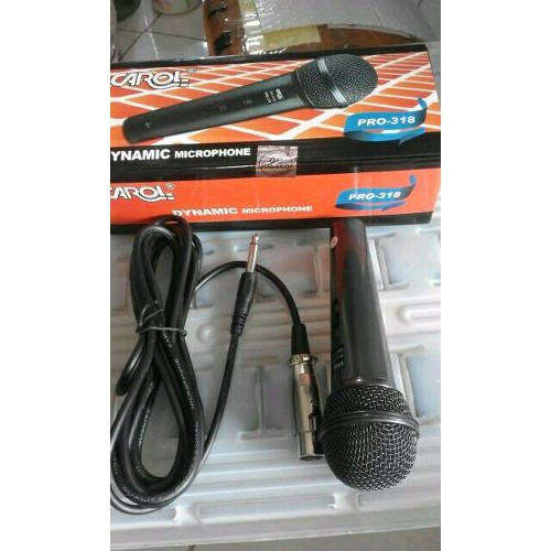 Jual Unik Mic Dynamic Microphone Carol Pro 318 Limited | Shopee Indonesia