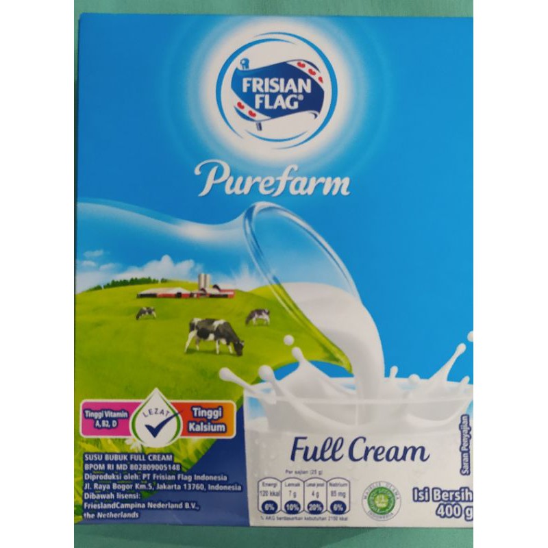 Jual Susu Bubuk Frisian Flag Full Cream 400 g | Shopee Indonesia