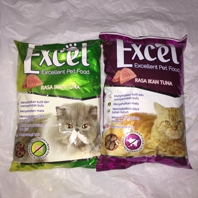Jual Excel Makanan Kucing 500gr | Shopee Indonesia