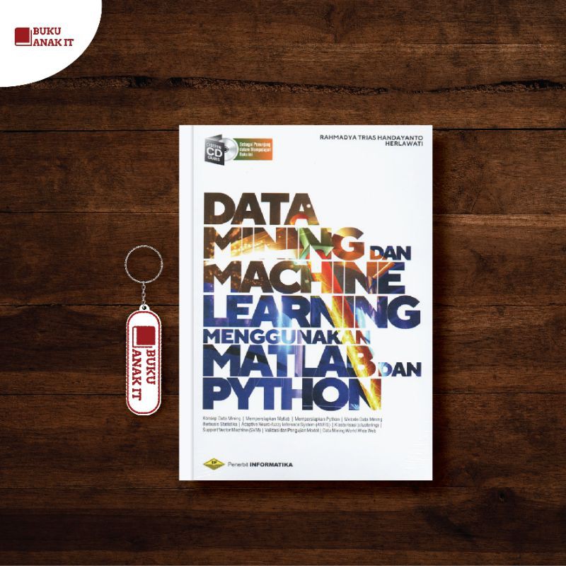 Jual Buku Data Mining Dan Machine Learning Menggunakan Matlab Dan Python Bonus Cd Informatika