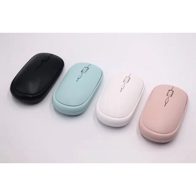 Jual Mouse Wireless Optical Mouse Warna Macaron Dengan Desain Minimalis ...