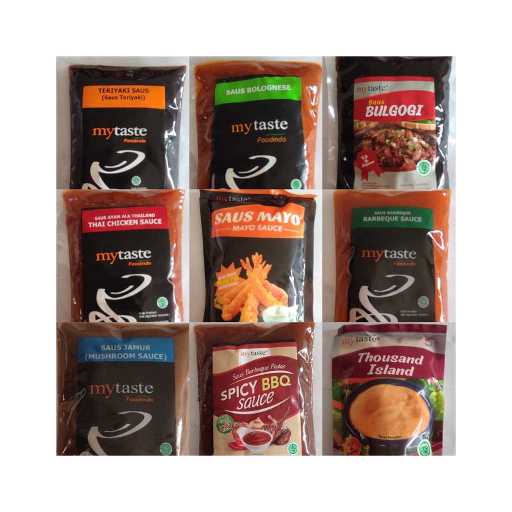 Jual Bumbu - My Taste Sauce / Saos Blackpaper / Bolognaice / Teriyaki ...