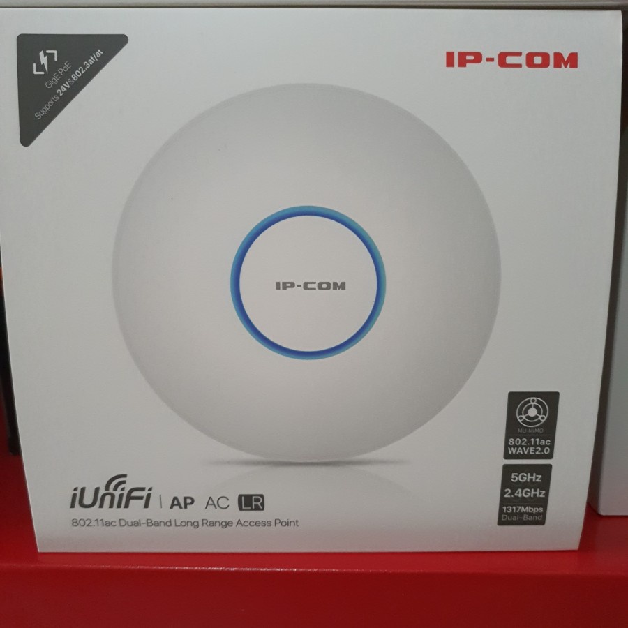 Jual IPCOM iUAP-AC-LR Dual-Band Long Range Access Point Unifi AC-LR IP ...