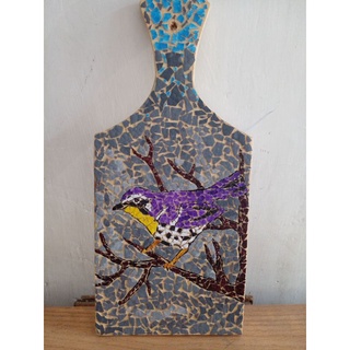 Jual Hiasan dinding mozaik cangkang telur/telenan kayu | Shopee Indonesia