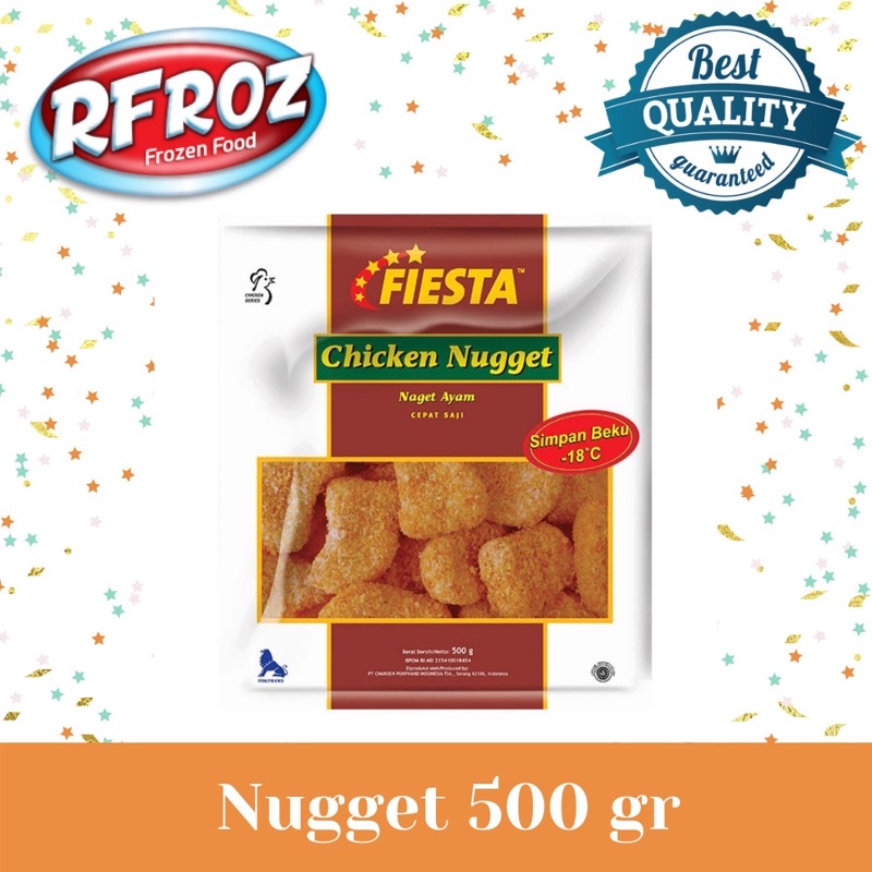Jual FIESTA Chicken Nugget 500 gram | Shopee Indonesia