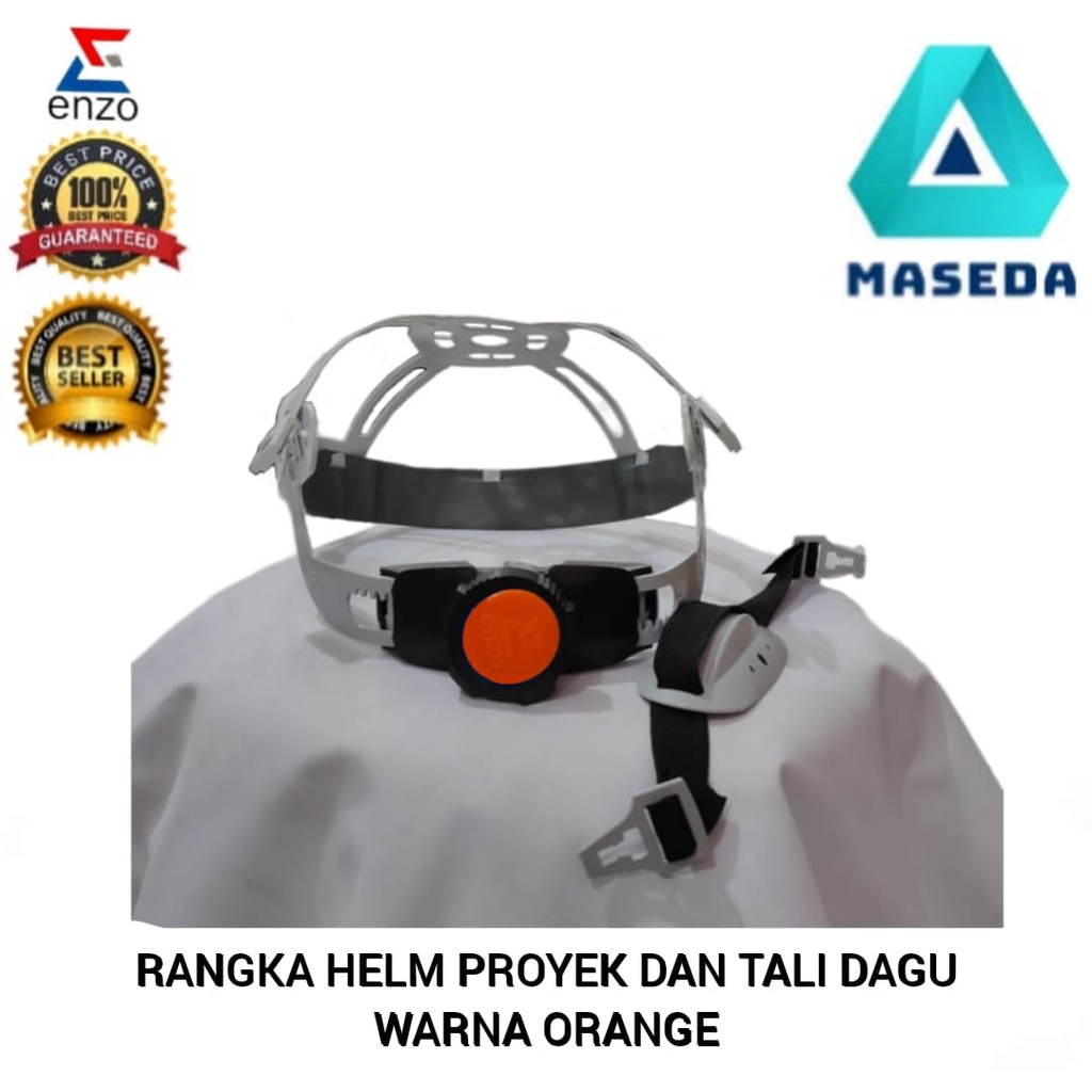 Jual INNER HELM PUTAR FASTRACK TALI PUTER SAFETY PROYEK ENZO ORANGE ...