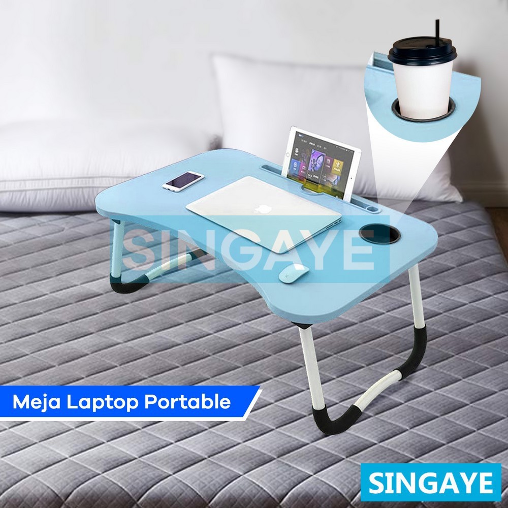 Jual Meja Laptop Lipat / Meja laptop Kasur / Meja Lipat / Meja Laptop ...