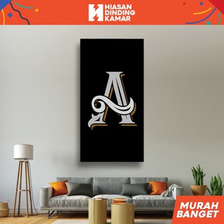 Hiasan Dinding Dekorasi Kamar Font Huruf Wall Decor - Varian 2WS 1-20 ...