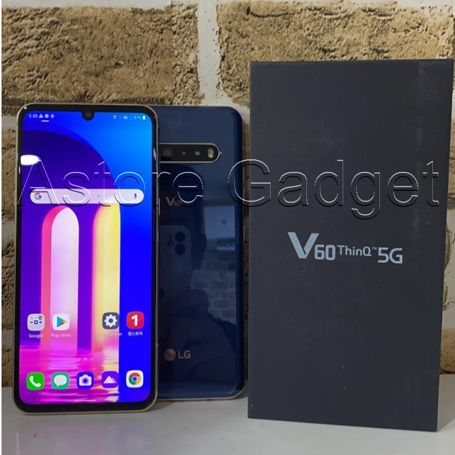 LG V60 Thinq Jaringan 5G Mulus Bening Original Fullset | Shopee Indonesia
