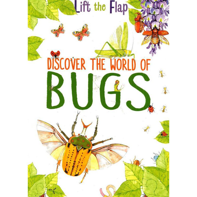 Jual Discover The World Of Bugs Lift The Flaps Book | Shopee Indonesia