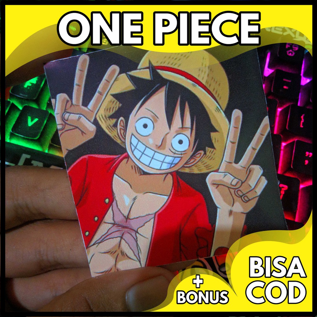Jual STIKER ONE PIECE DUA JARI peace | Shopee Indonesia