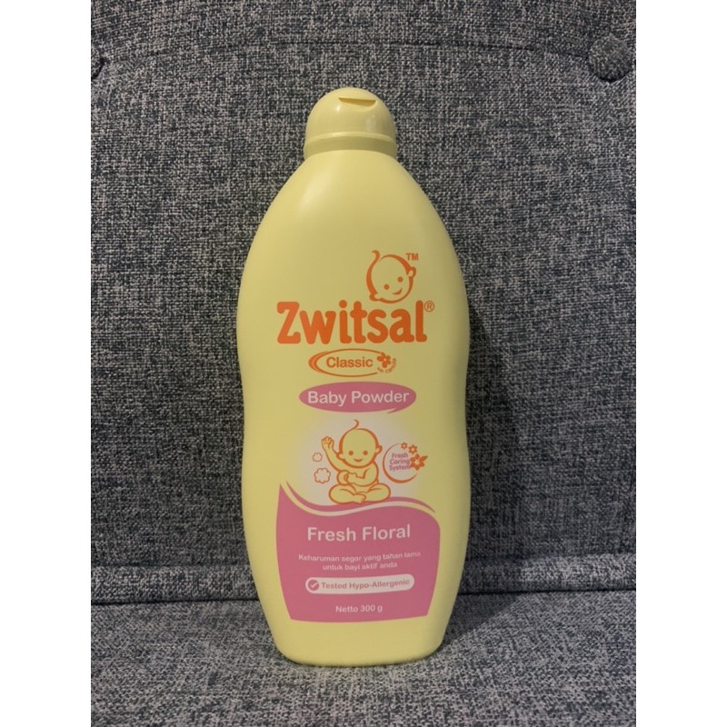 Jual Zwitsal Classic Baby Powder Fresh Floral 300gr Indonesia|Shopee ...