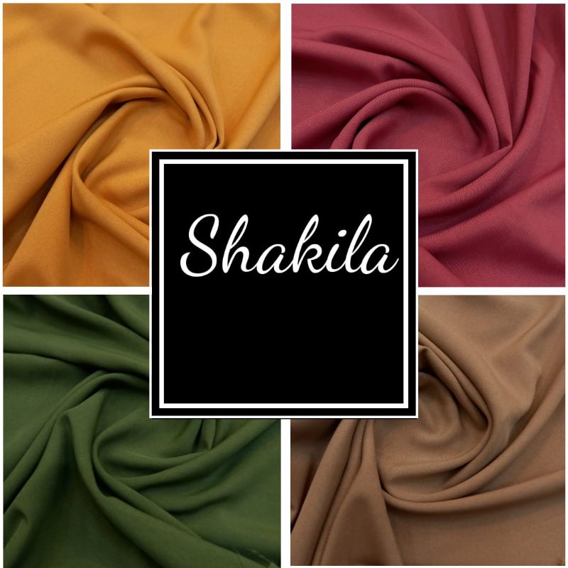 Jual KAIN SHAKILA / SHAKILA PREMIUM QUALITY / SAKILA SHAKILA SYAKILA ...