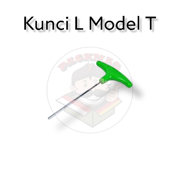 Jual TEKIRO Kunci L Model Tipe Gagang T 2,5 3 4 5 6 8 10 mm Satuan Ecer T Handle Shape Hex Key ...