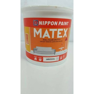 Jual Matex Wall Filler 1Kg Putty Cat Dempul Plamir Tembok 1 Kg | Shopee ...