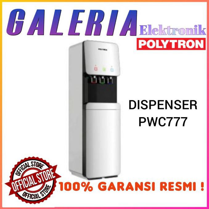 Jual Dispenser Air Polytron Galon Bawah Pwc777 Pwc 777 Low Watt ...