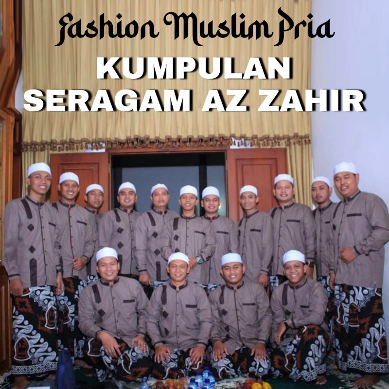 Jual [ TERBARU ] Seragam Hadroh Terbaru / Baju Muslim Pria / Baju Koko ...