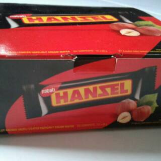 Jual Wafer cokelat kacang almond hansel nabati hanzel Indonesia|Shopee ...