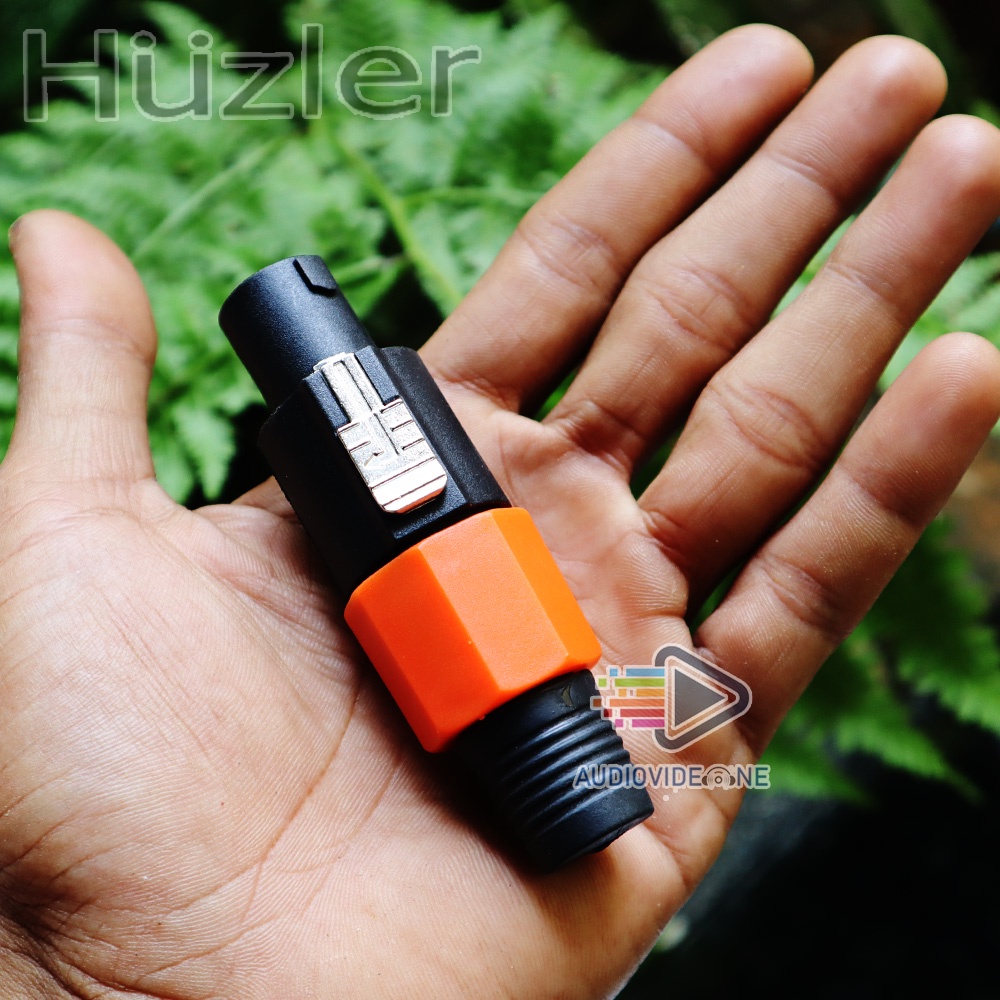 Jual Jack Spikon Huzler 4 Pin HZL003 Jek Spicon Jak Speakon Konektor ...