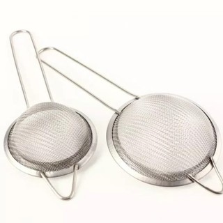 Jual SARINGAN STAINLES uk.22cm saringan bibir indomie jus buah teh kopi ...