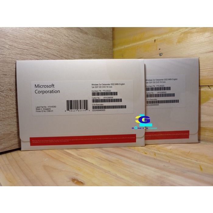 Jual Window Server 2022 Datacenter 16 Core Fullpack 5 Cals Original Lts 3090