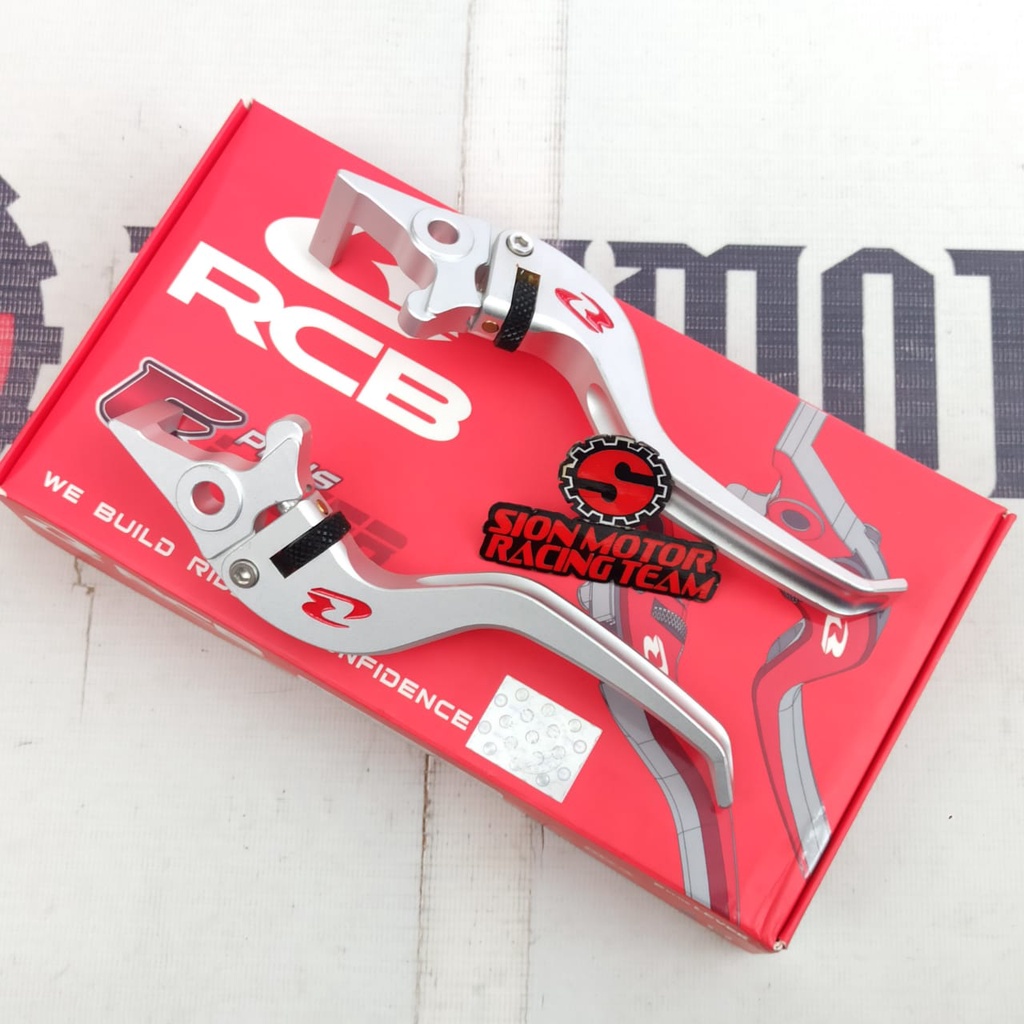 Jual Handle Set Yamaha NMax Silver / For Yamaha NMax Brake Clutch Levers Racing Boy RCB Original ...