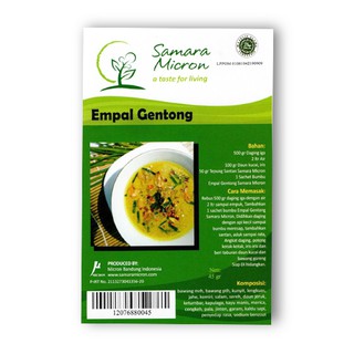 Jual Bumbu Empal Gentong Samara Micron - 45G | Shopee Indonesia