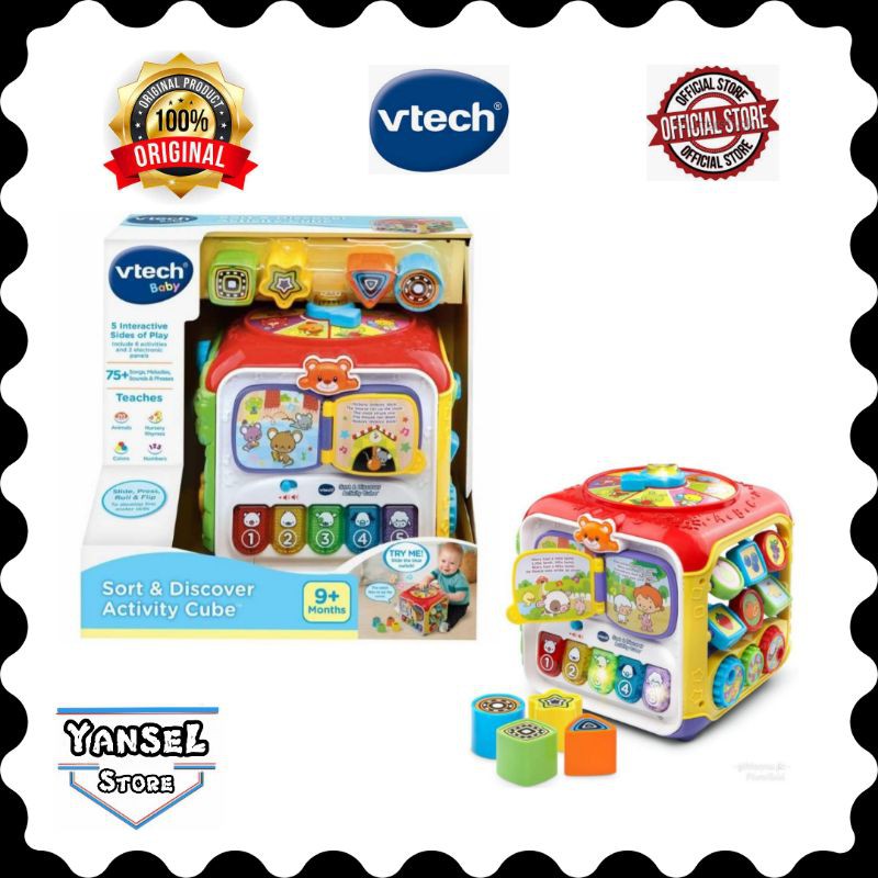 Jual Vtech Sort and Discover Activity Cube | Shopee Indonesia
